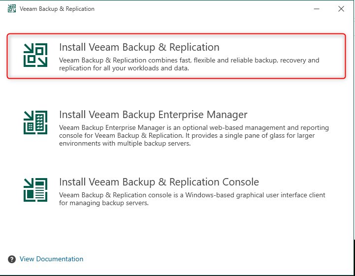 [移行済]Veeam Backup & Replication インストール手順(新規) | Three-Meister Tech Wiki